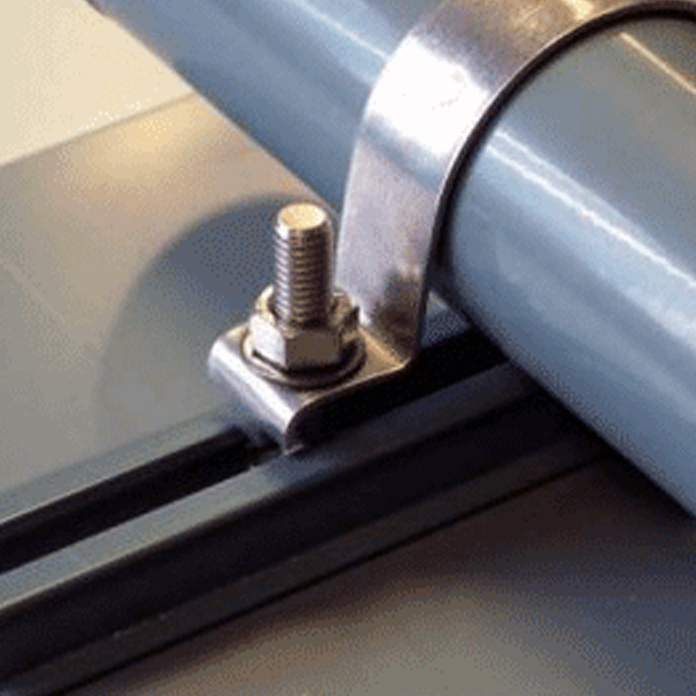 Sign Rail and Clamps