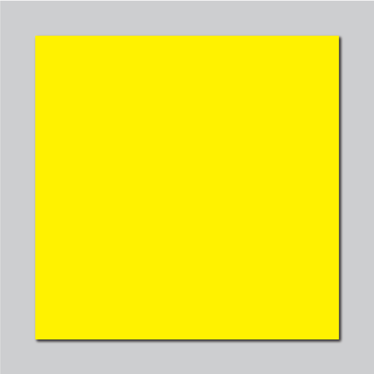 600mm x 600mm Reflective Corriboard Blank